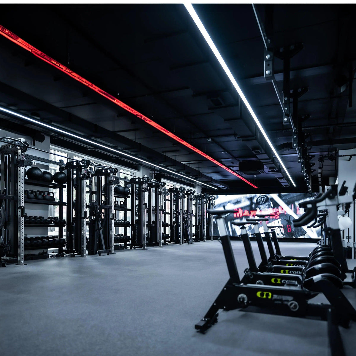 Squat Rack Storage | BLK BOX Gym Equipment