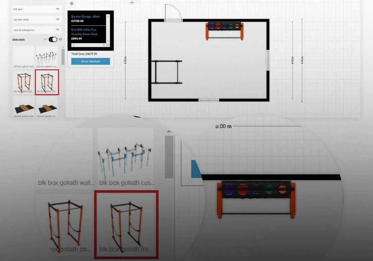 BLK BOX Gym Designer | BLK BOX