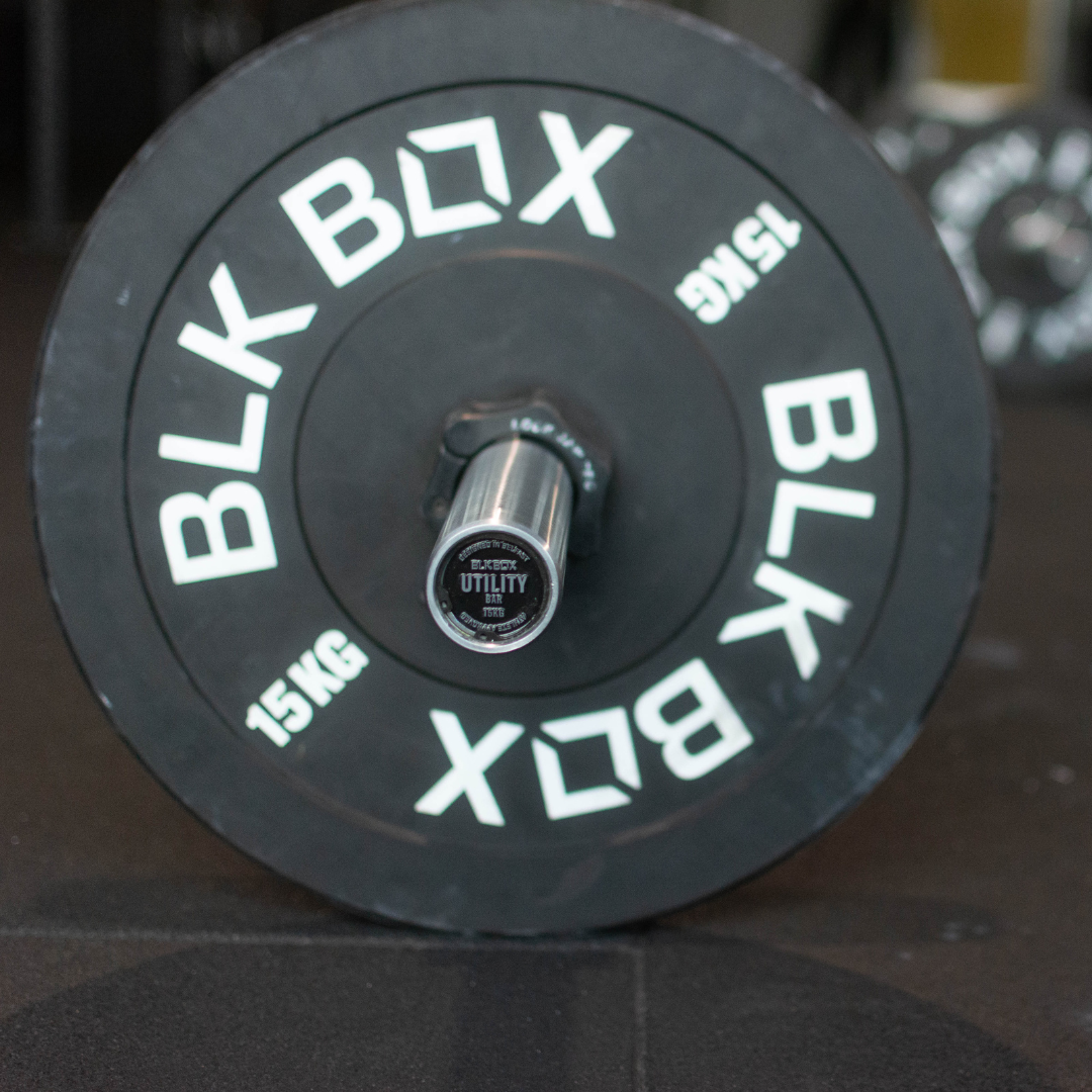 Utility Weightlifting Bar - 20kg Olympic Barbell | BLK BOX